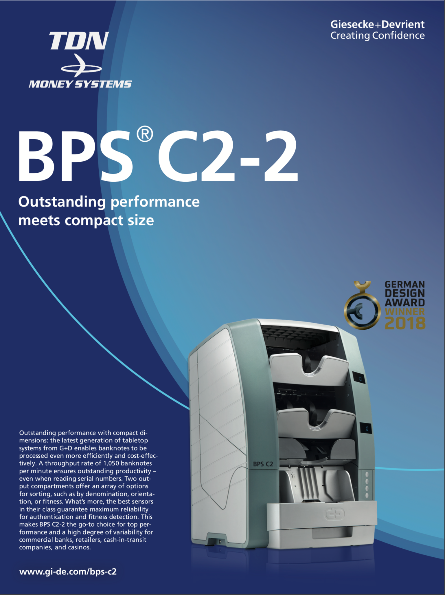 BPS C2-2 Two Pocket with Reject Pocket – TDN Money